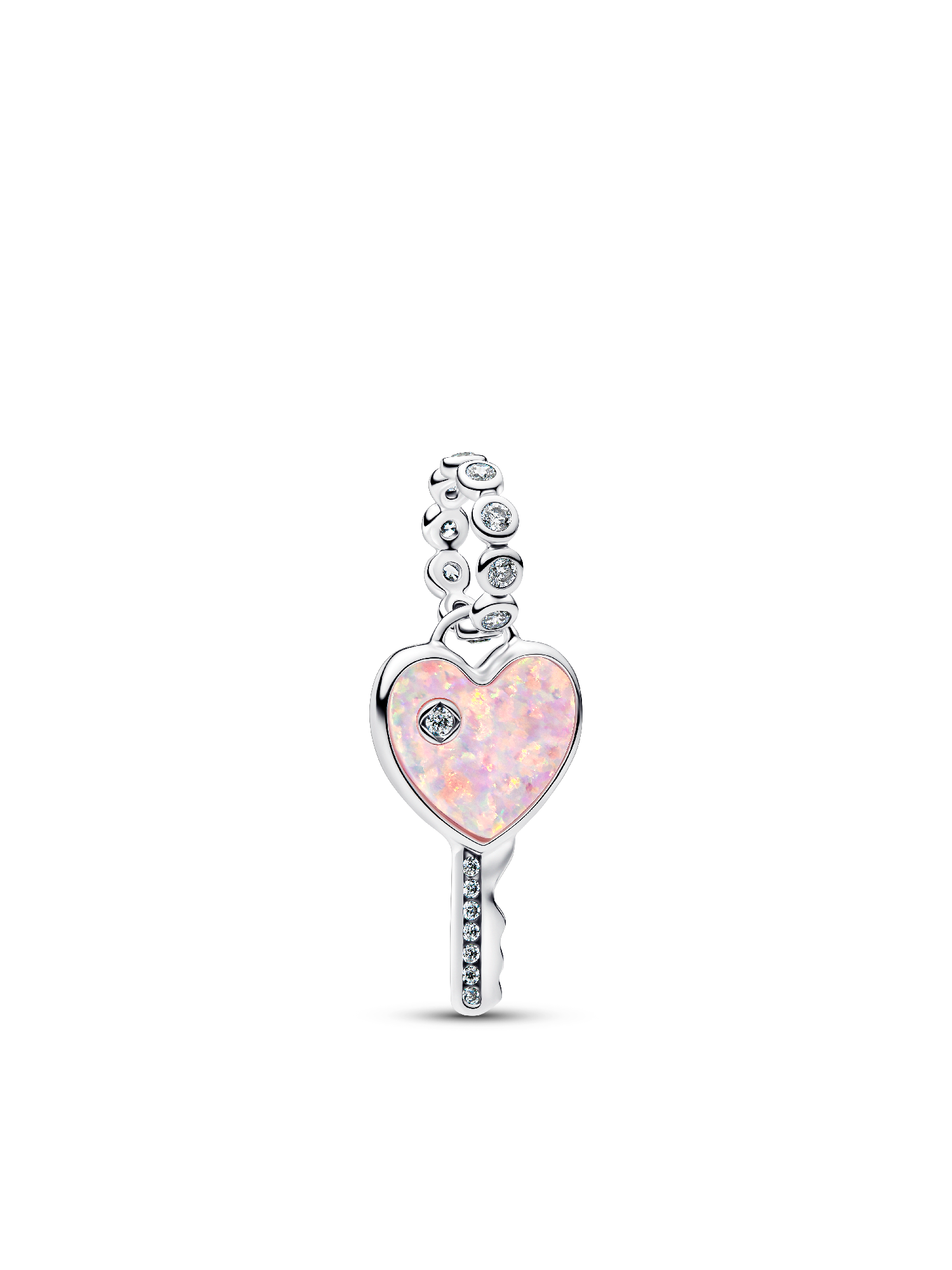 Bracelet avec charms Cadenas et cœur | Argent sterling | Pandora Canada